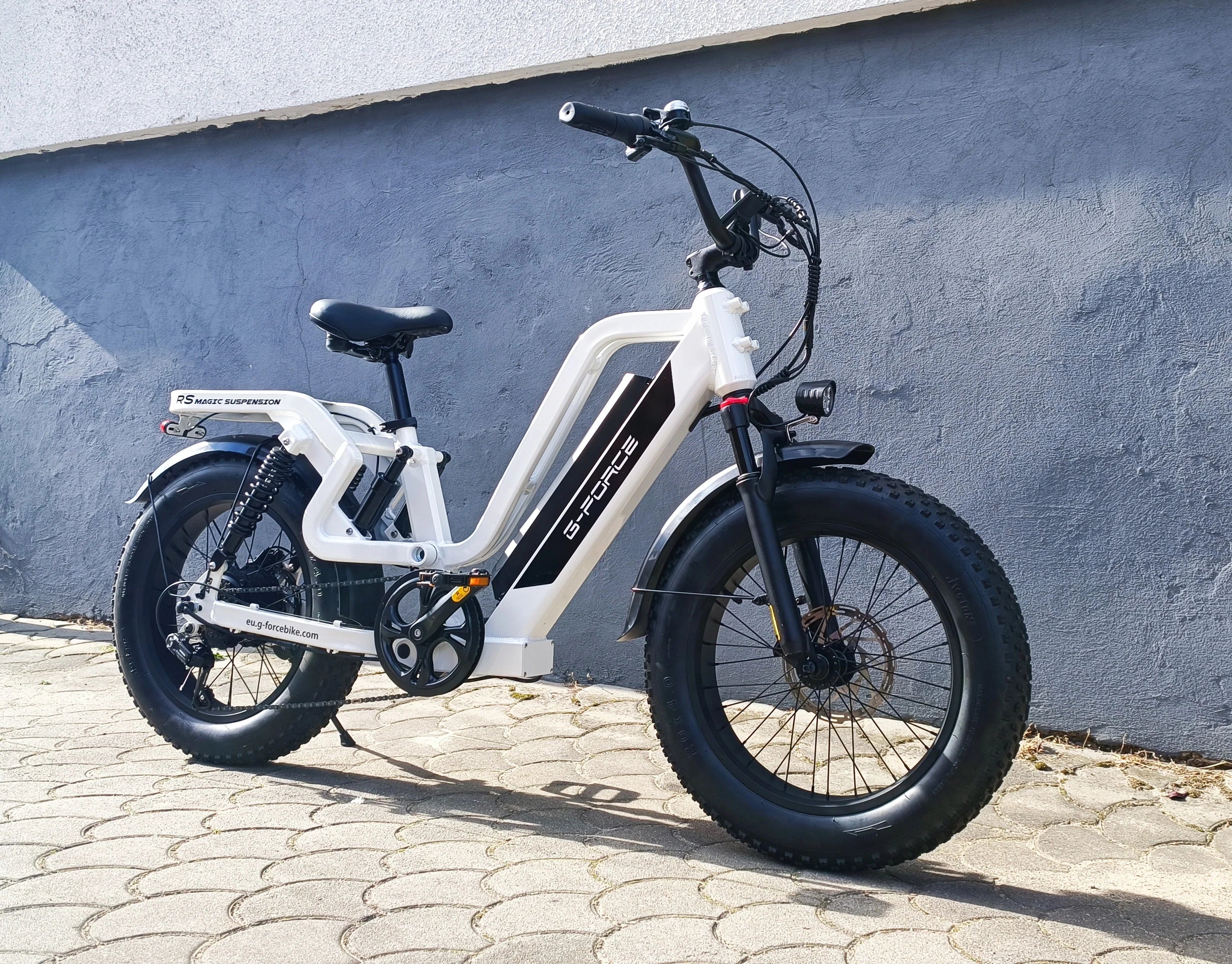 G-Force RS/RSST Fat Tire Electric Bike – Sixfold Suspension for Comfort ...